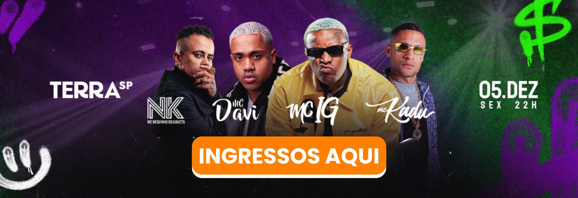 INGRESSOS – Terra SP